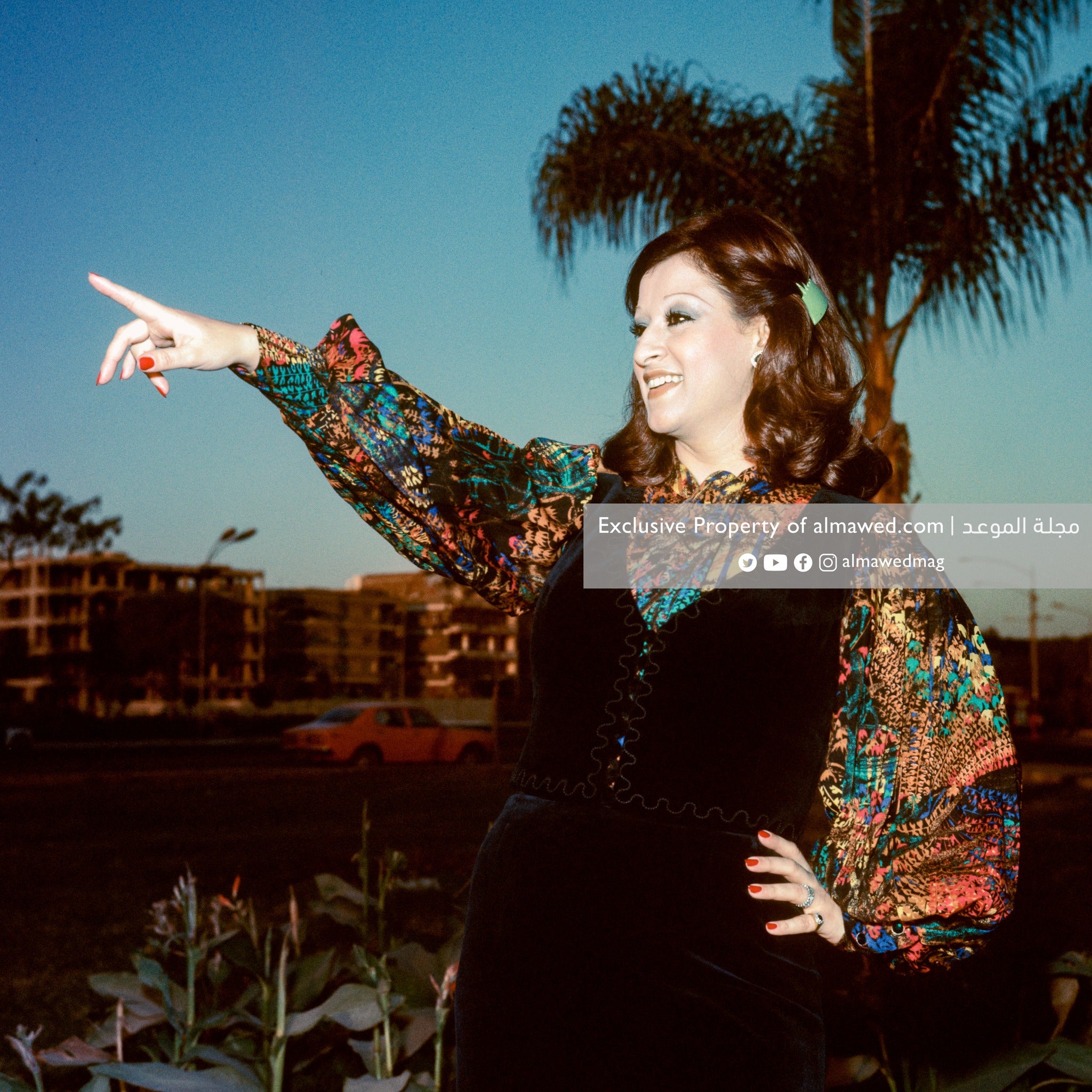 In Paris, Warda sang for the first time. – Al Mawed Magazine | مجلة الموعد